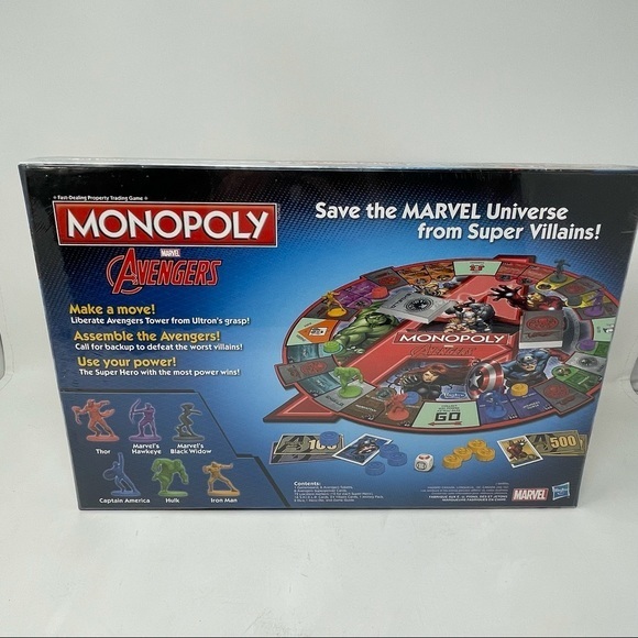 Hasbro | Games | Sealed Nib Marvel Avengers Collector Special Hero ...